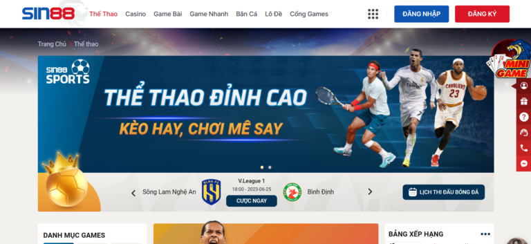 SIN88 - Rồng Thần Châu Á - Link vào SIN88 Mới Nhất 2023