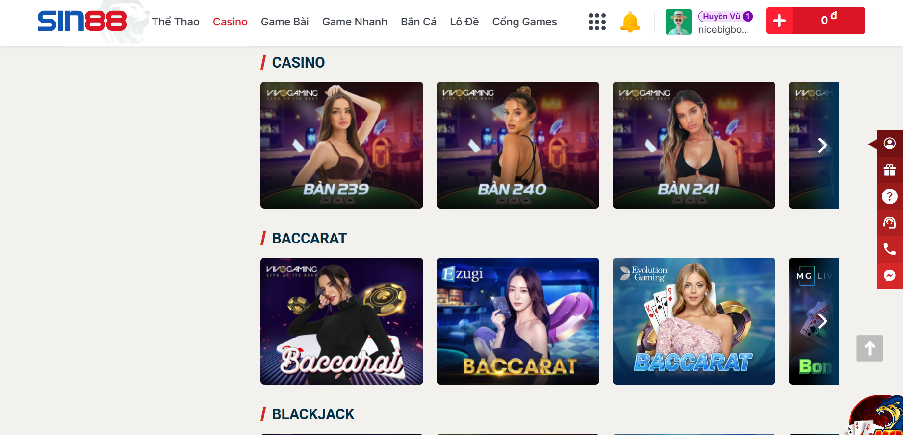 5 lý do nên lựa chọn cổng game Sin88 để cá cược